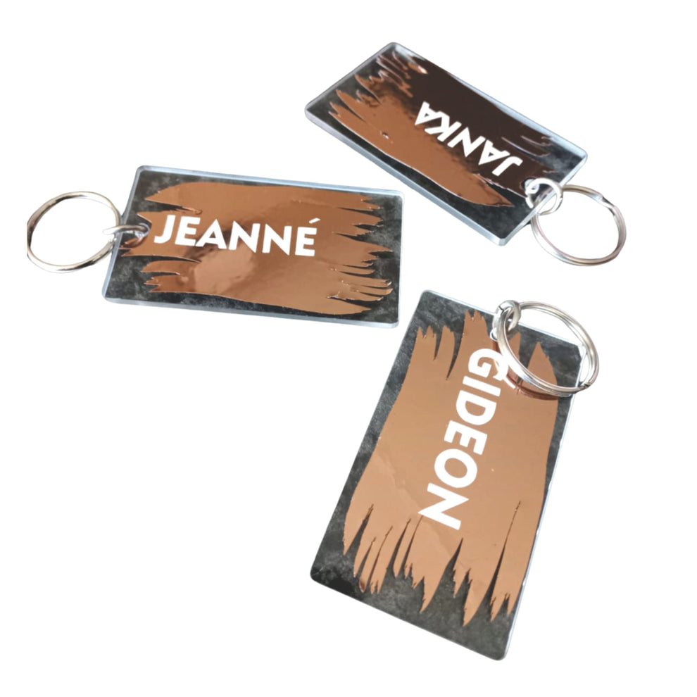 Keyring Custom Perspex and Vinyl – FAC Vredendal